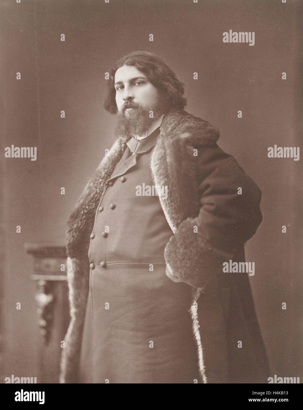 Portrait of Daniel Vierge, Ferdinand Mulnier, Goupil Cie, Ludovic ...