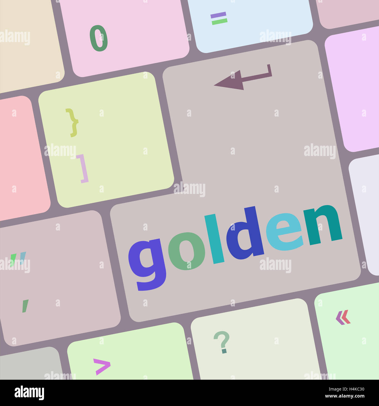 Golden push button hi-res stock photography and images - Alamy