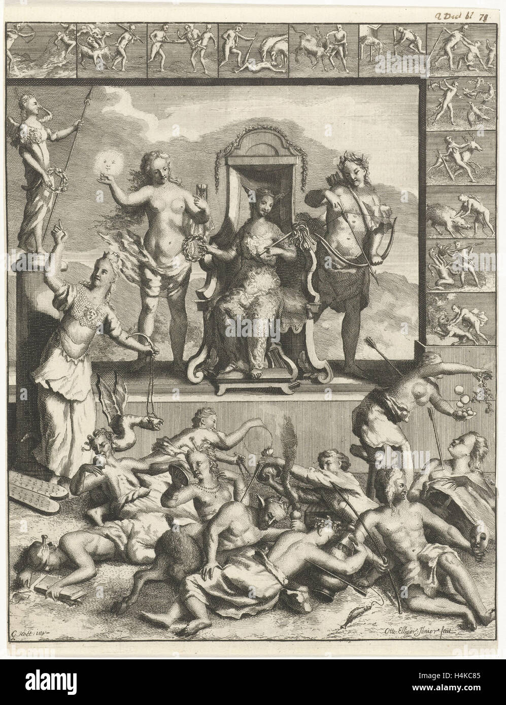 Twelve labors of hercules hi-res stock photography and images - Alamy