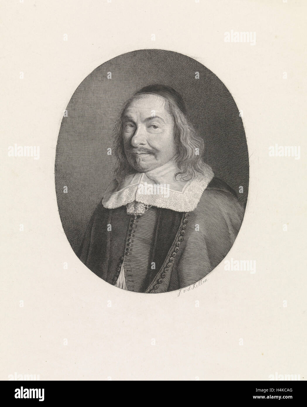 Portrait of Jean Loret, Johannes van der Kellen, Robert Nanteuil, 1863 ...