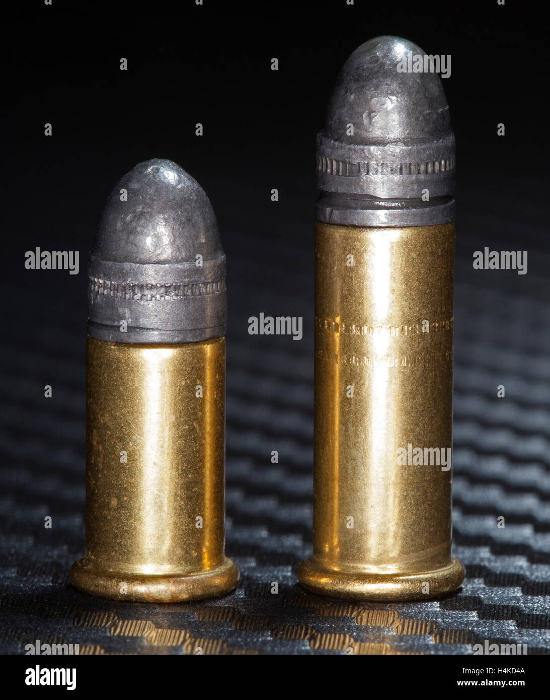 Cartridges in two sizes designed for twenty two caliber firearms Stock ...
