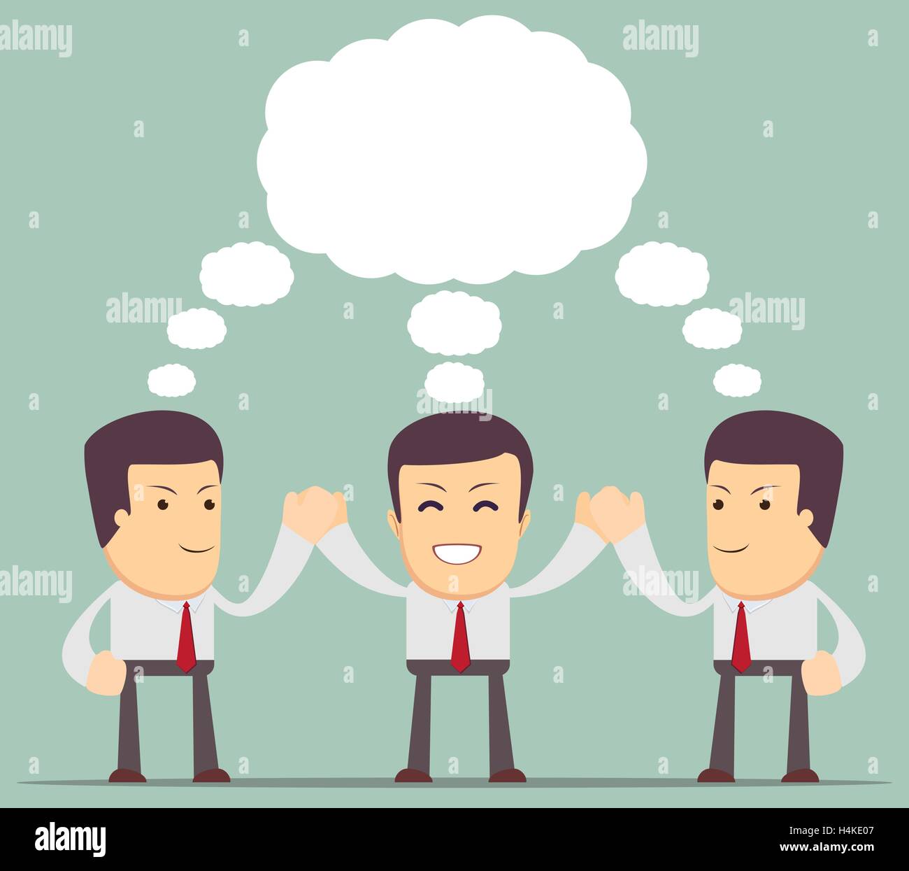 The dream team Stock Vector Images - Alamy