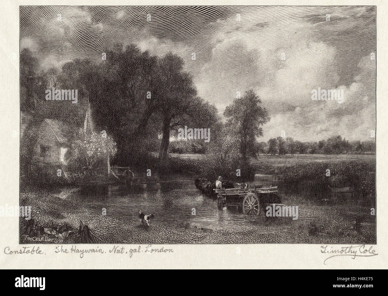 Timothy cole after john constable hi-res stock photography and images ...