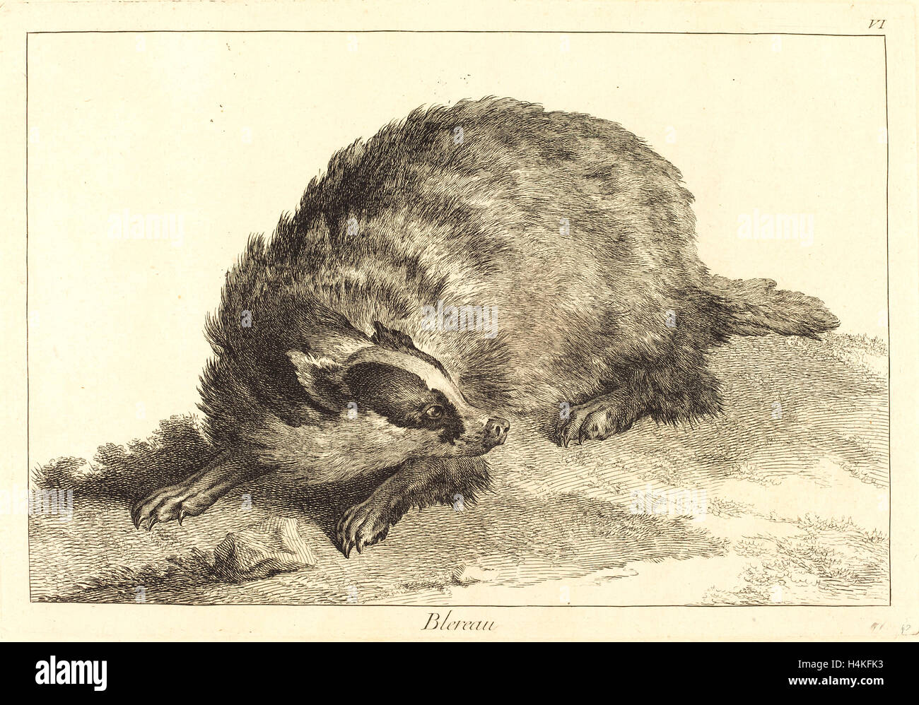 Jacques-Philippe Le Bas and Jean Eric Rehn after Jean-Baptiste Oudry ...