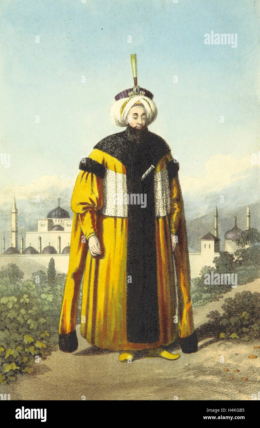 Sultan Mahmoud, 19th century engraving Stock Photo - Alamy