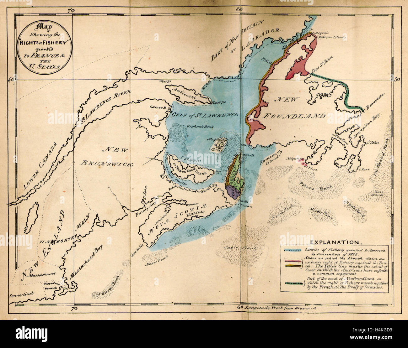 The British North American Colonies. Letters to E. G. S. Stanley, M.P ...