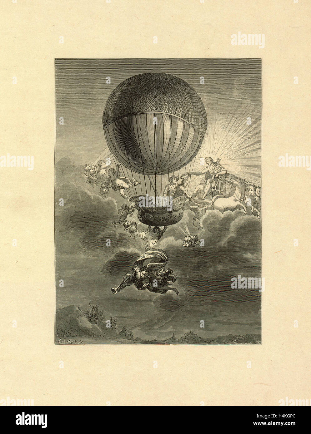 French balloonist charles hi-res stock photography and images - Alamy