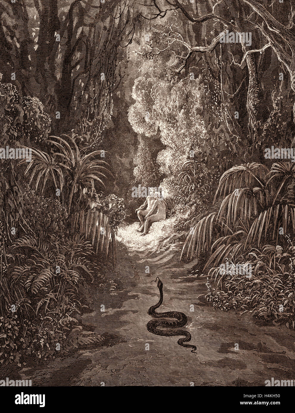 First serpent hi-res stock photography and images - Alamy