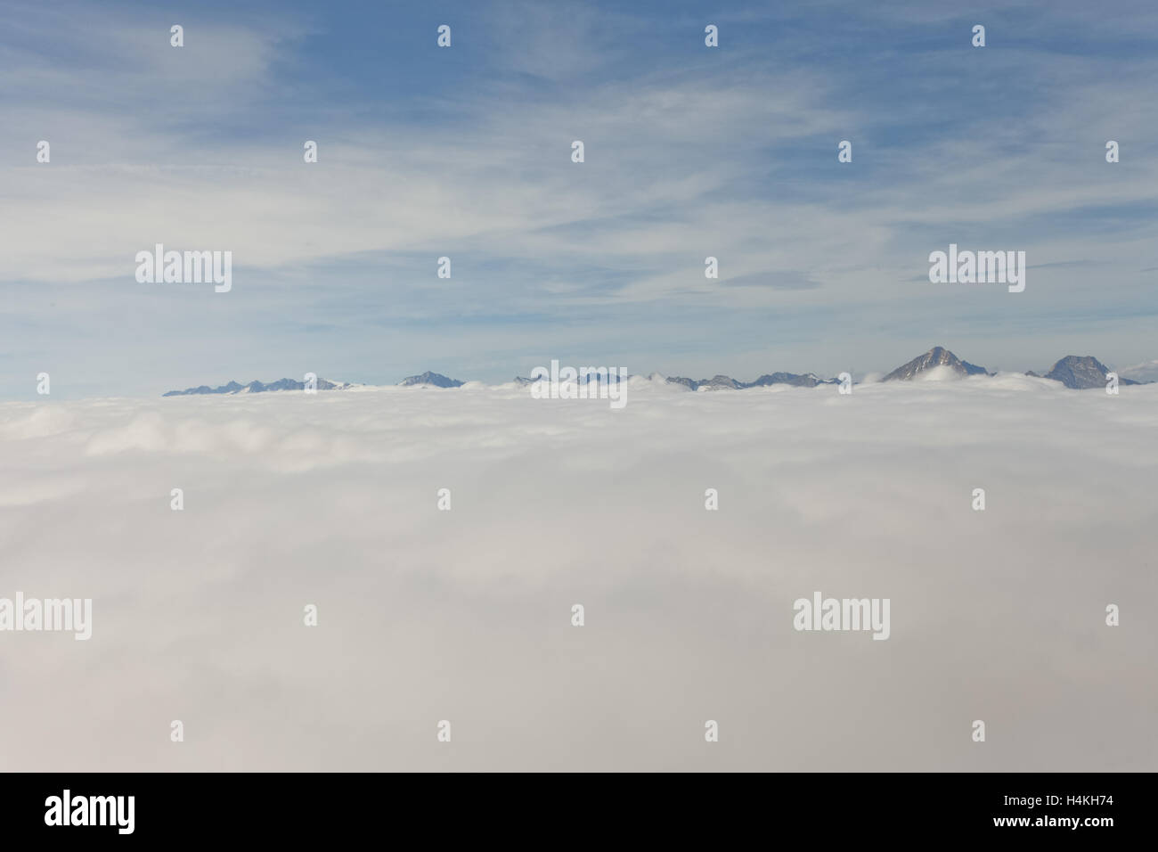 High mountain scenes from the Zillertal Alps - Italy Stock Photo - Alamy