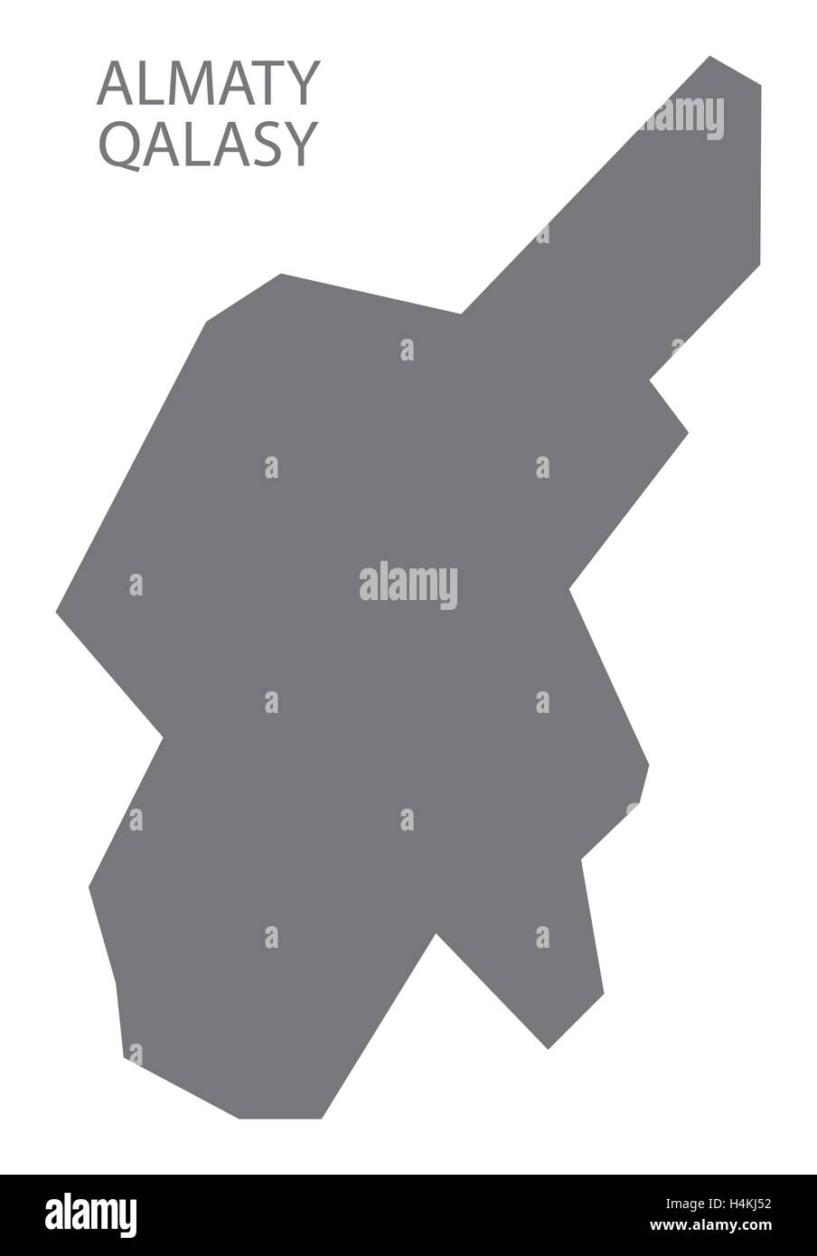 Almaty map hi-res stock photography and images - Alamy