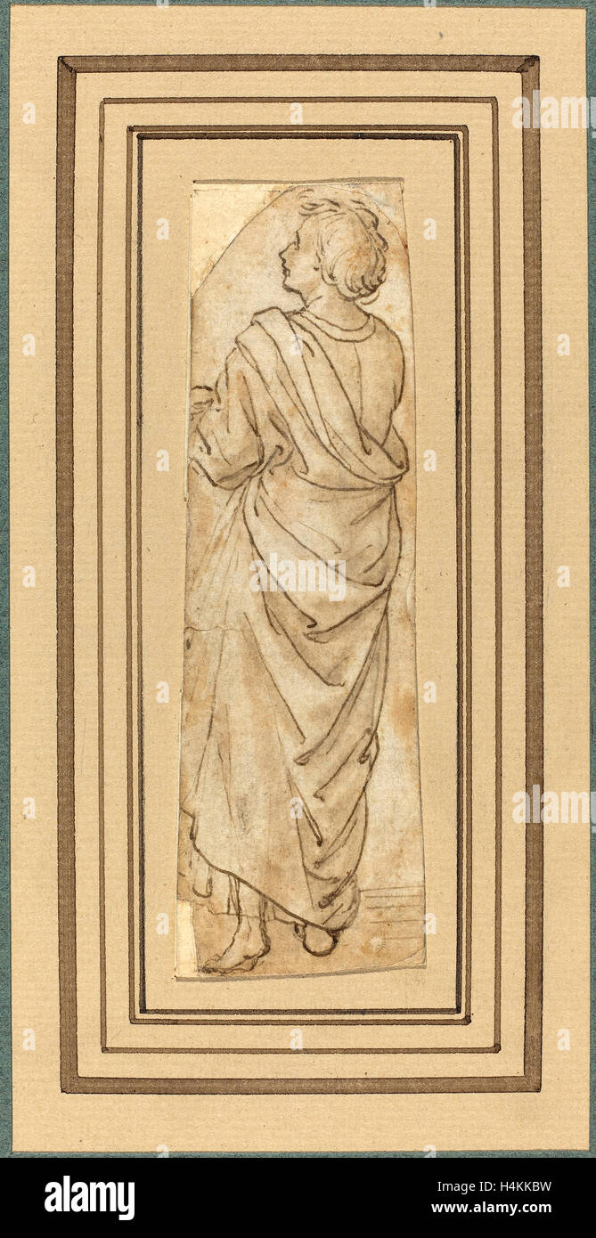 Maso Finiguerra (Italian, 1426 - 1464), Saint John at the Foot of the ...