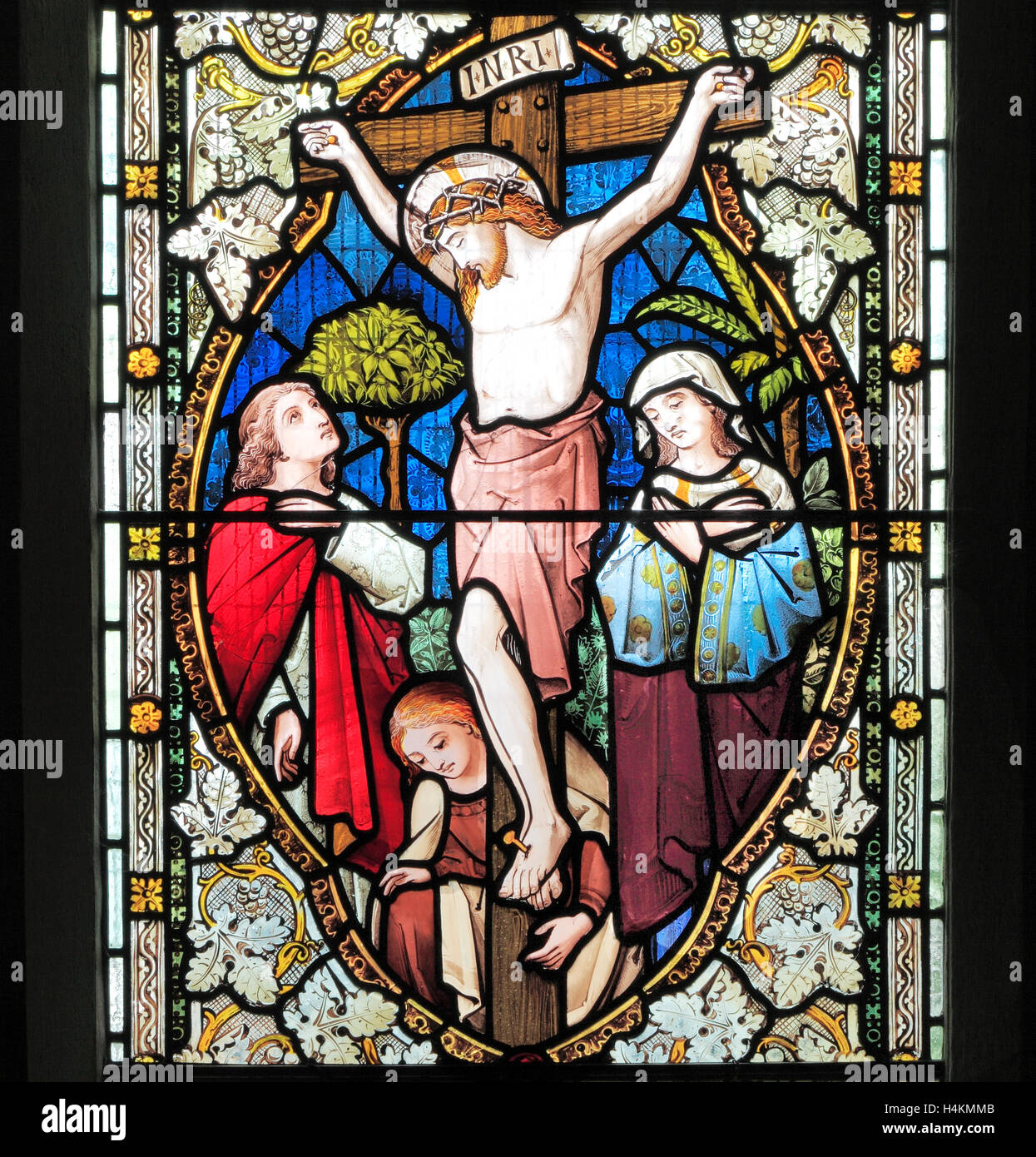Jesus Passion Stained Glass