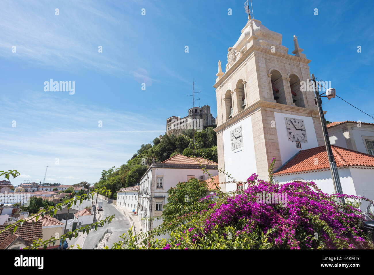 Leiria Castle - Portugal Stock Photo - Alamy