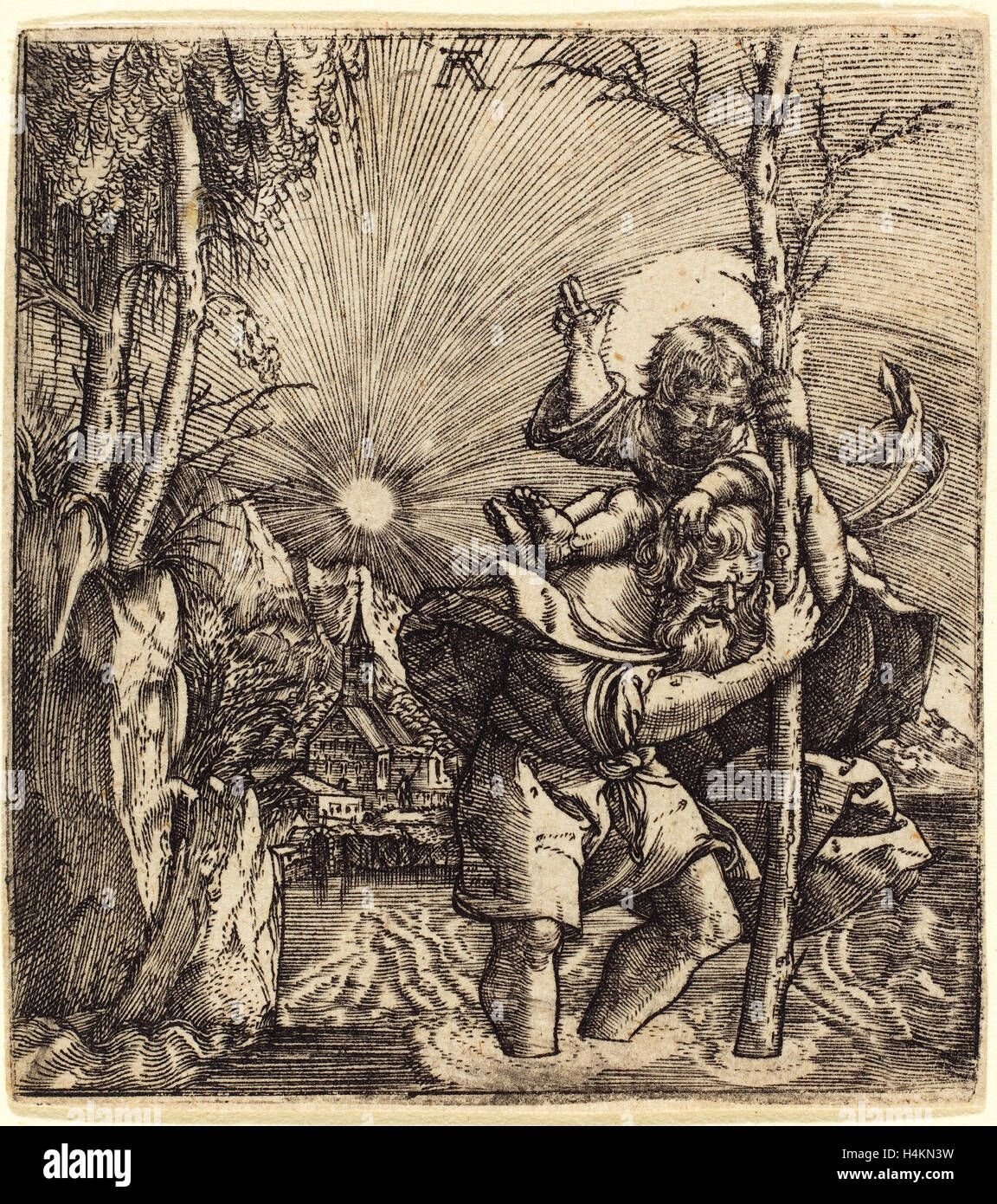 Albrecht Altdorfer (German, 1480 or before - 1538), Saint Christopher ...