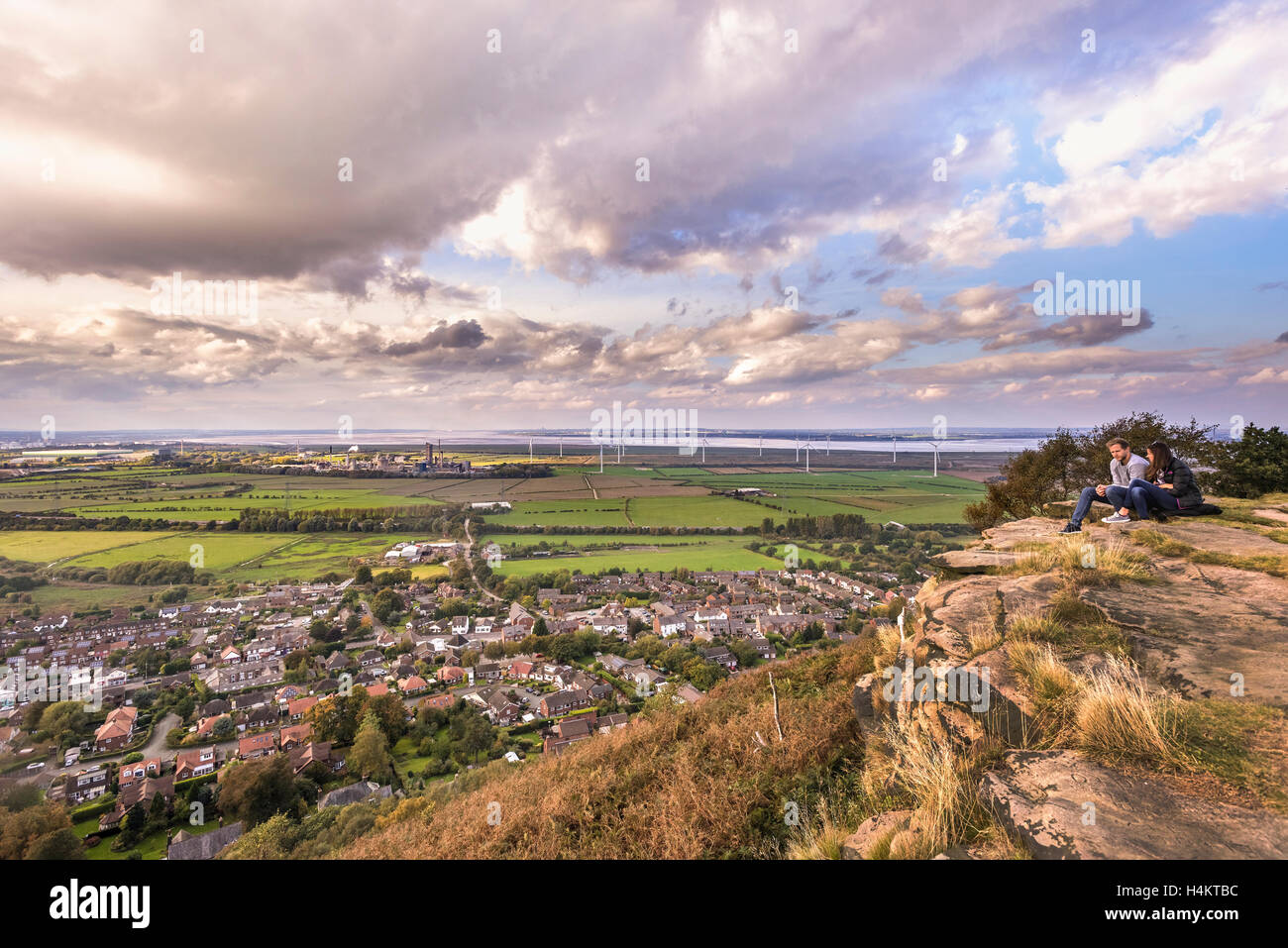 Helsby hill cheshire hi-res stock photography and images - Alamy