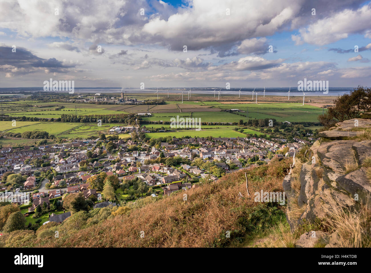 Helsby hill view hi-res stock photography and images - Alamy
