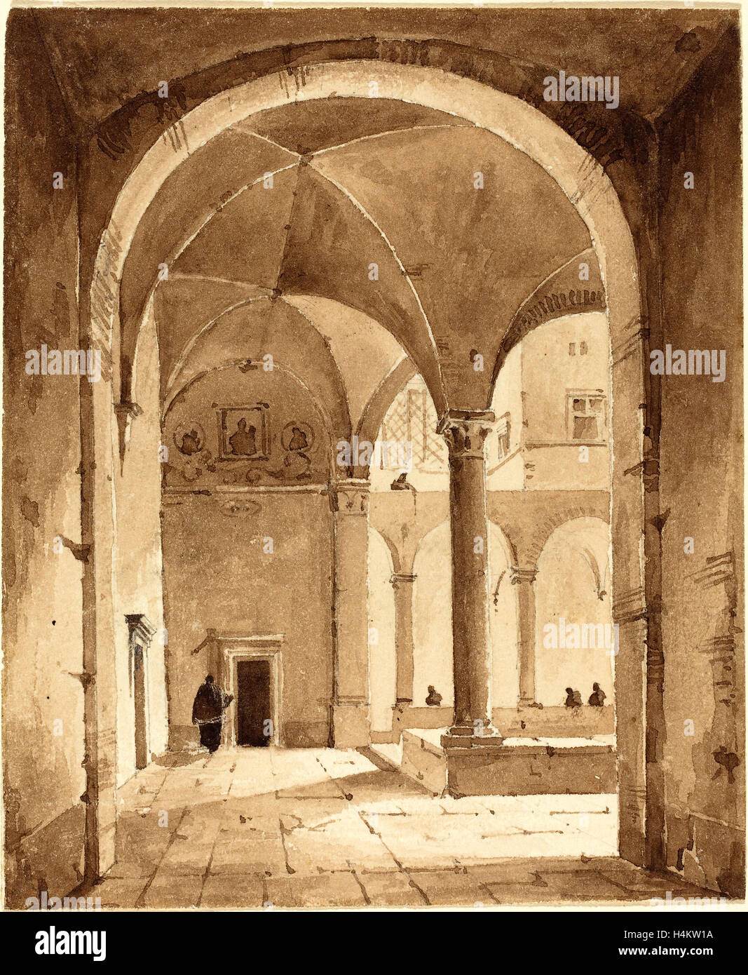 François marius granet hi-res stock photography and images - Alamy