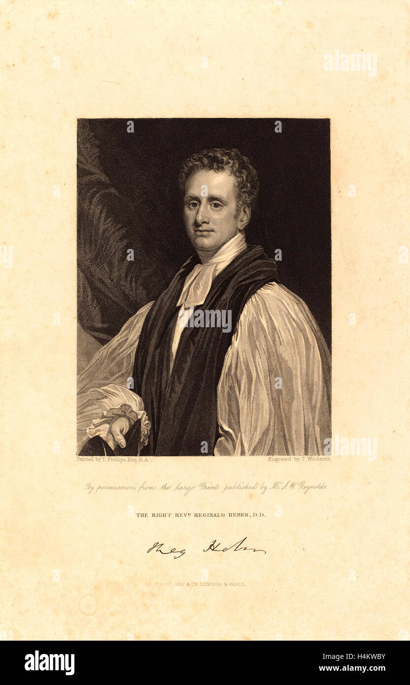 Thomas Woolnoth after Thomas Phillips, British (1785-1857), Rev ...