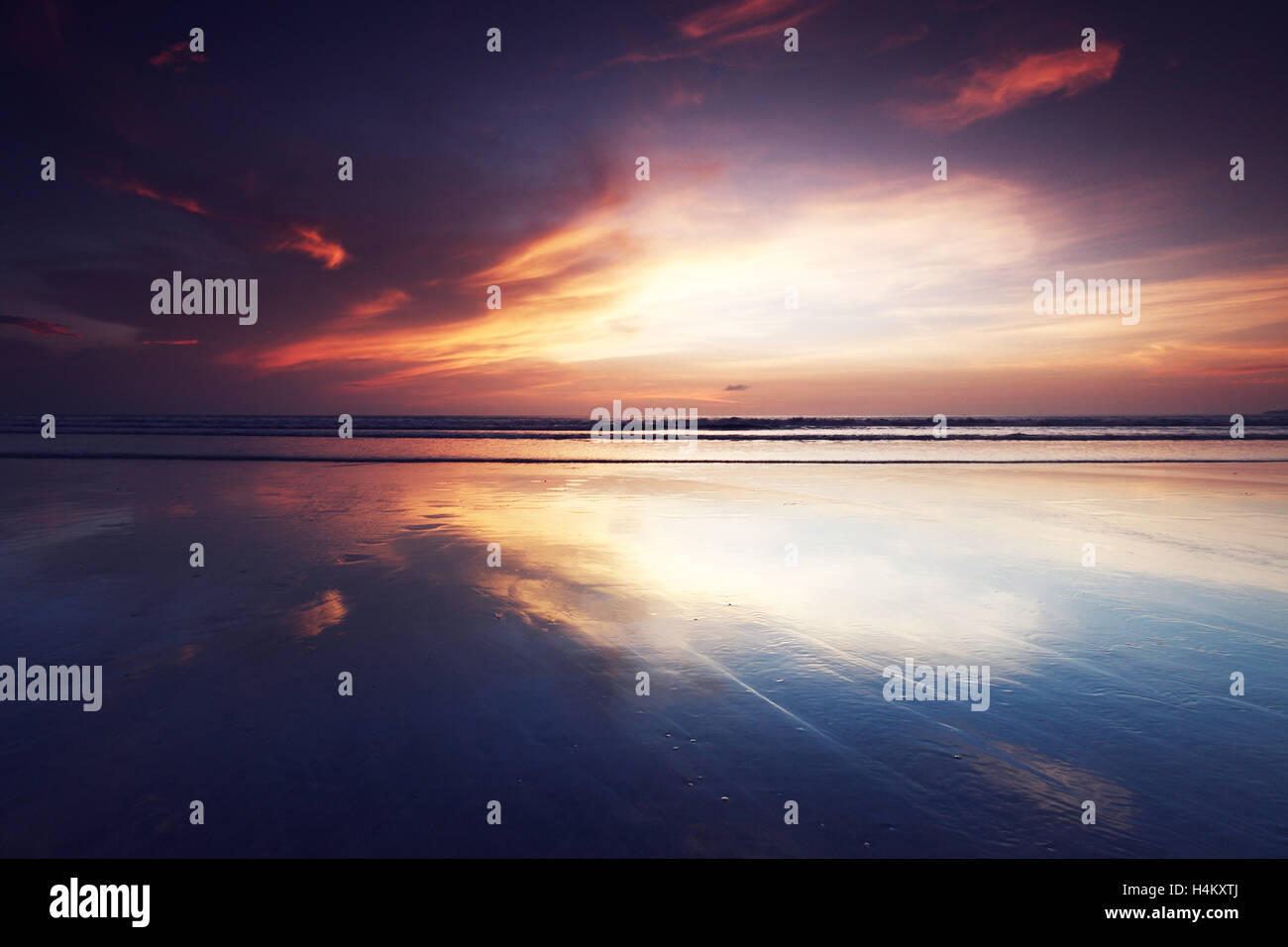 Multi colored sunset hi-res stock photography and images - Alamy