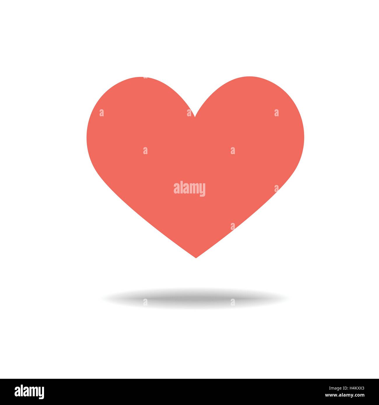 Heart Icon Vector Stock Vector Image & Art - Alamy