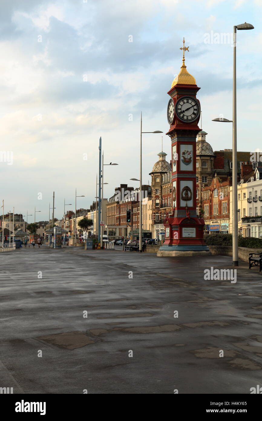 Weymouth jubilee clock hi-res stock photography and images - Alamy