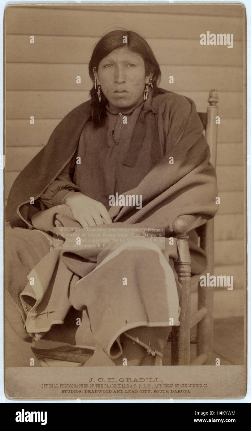 Tasunka, Ota (Alias Plenty Horse[S]), the Slayer of Lieut. Casey, Near ...