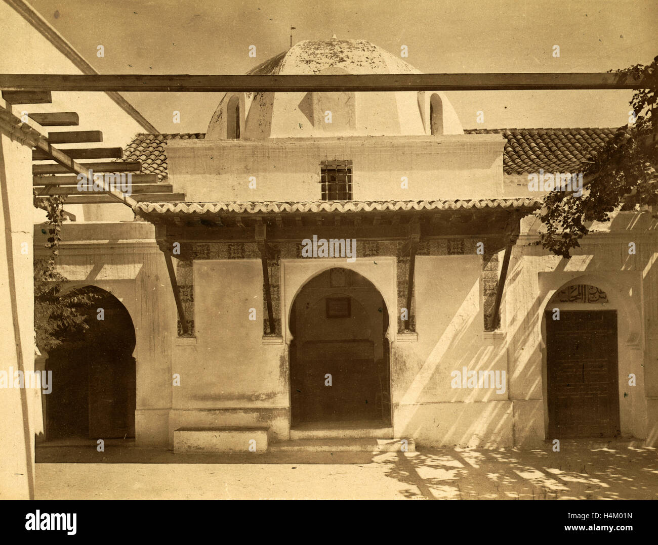 Algiers, Arab Court, the Neurdein Photographs of Algeria Including ...