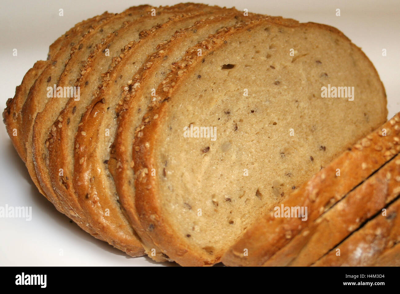 Sliced whole grain bread Stock Photo - Alamy