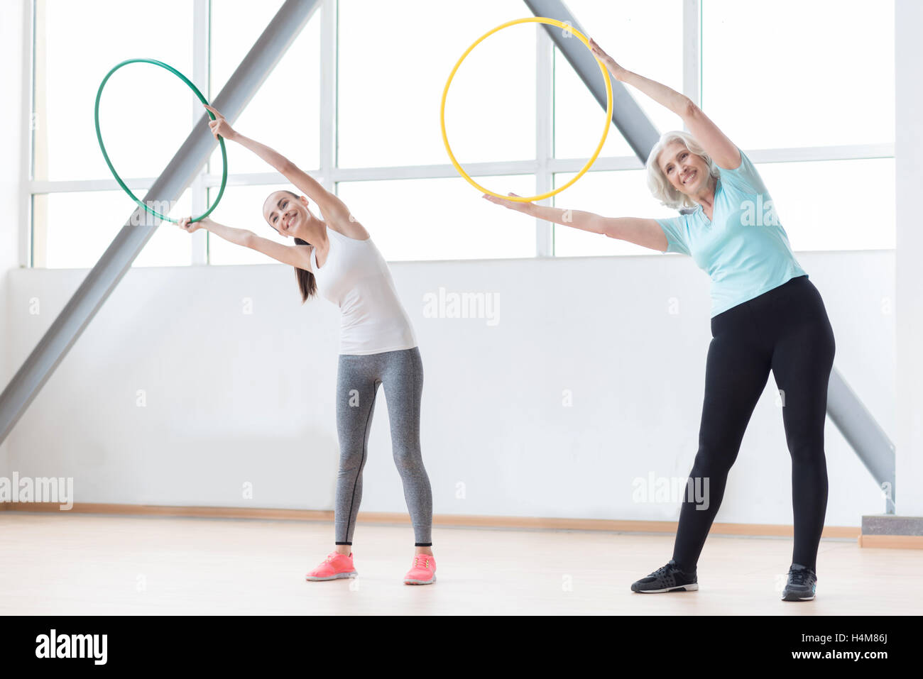 Women sport workout equipment hi-res stock photography and images - Alamy