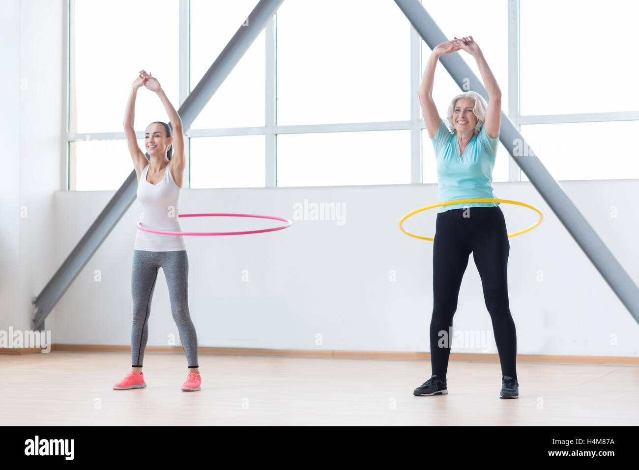 Women persistent positive exercise hi-res stock photography and images ...