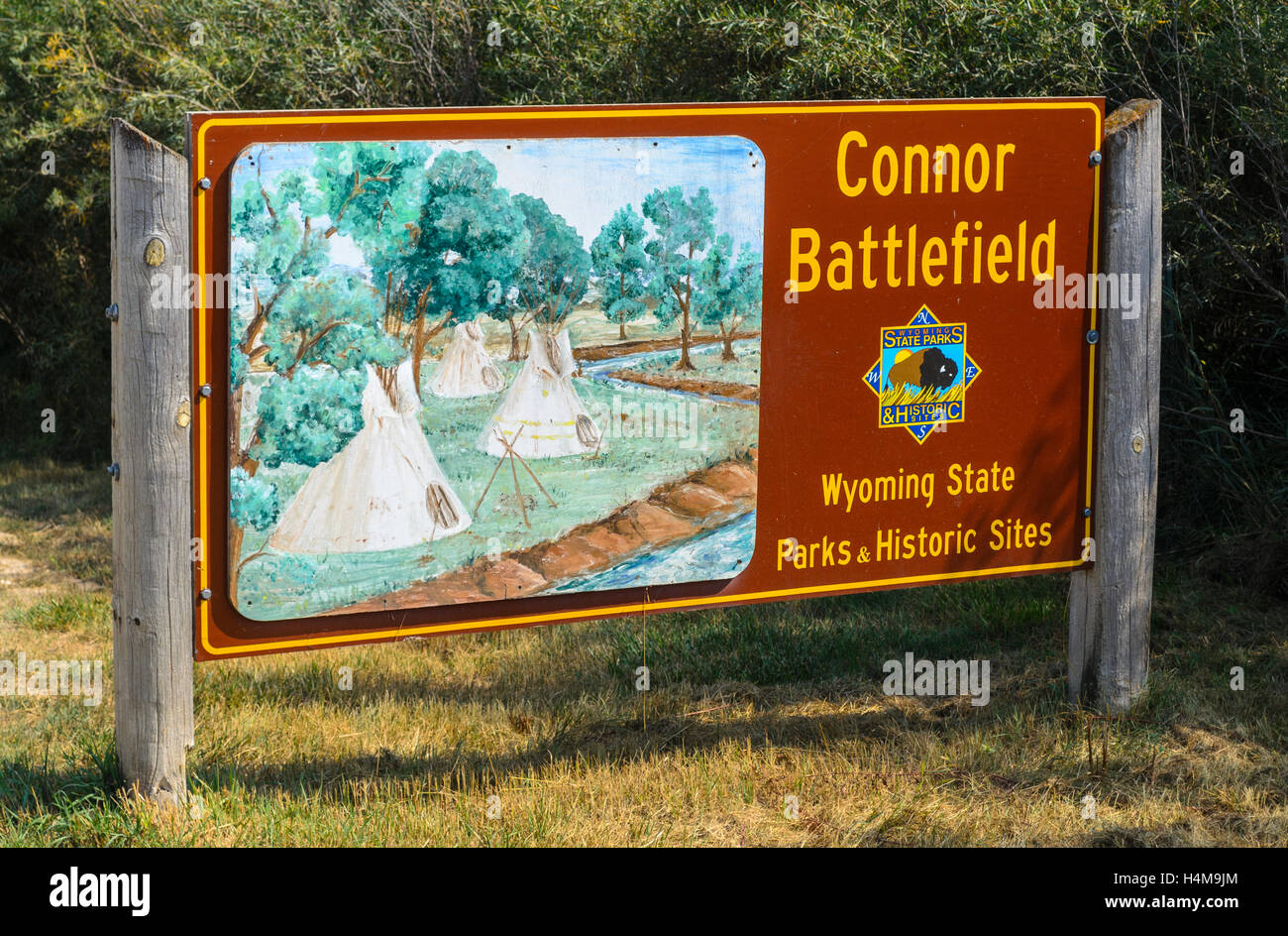 Connor Battlefield State Historic Site Stock Photo - Alamy