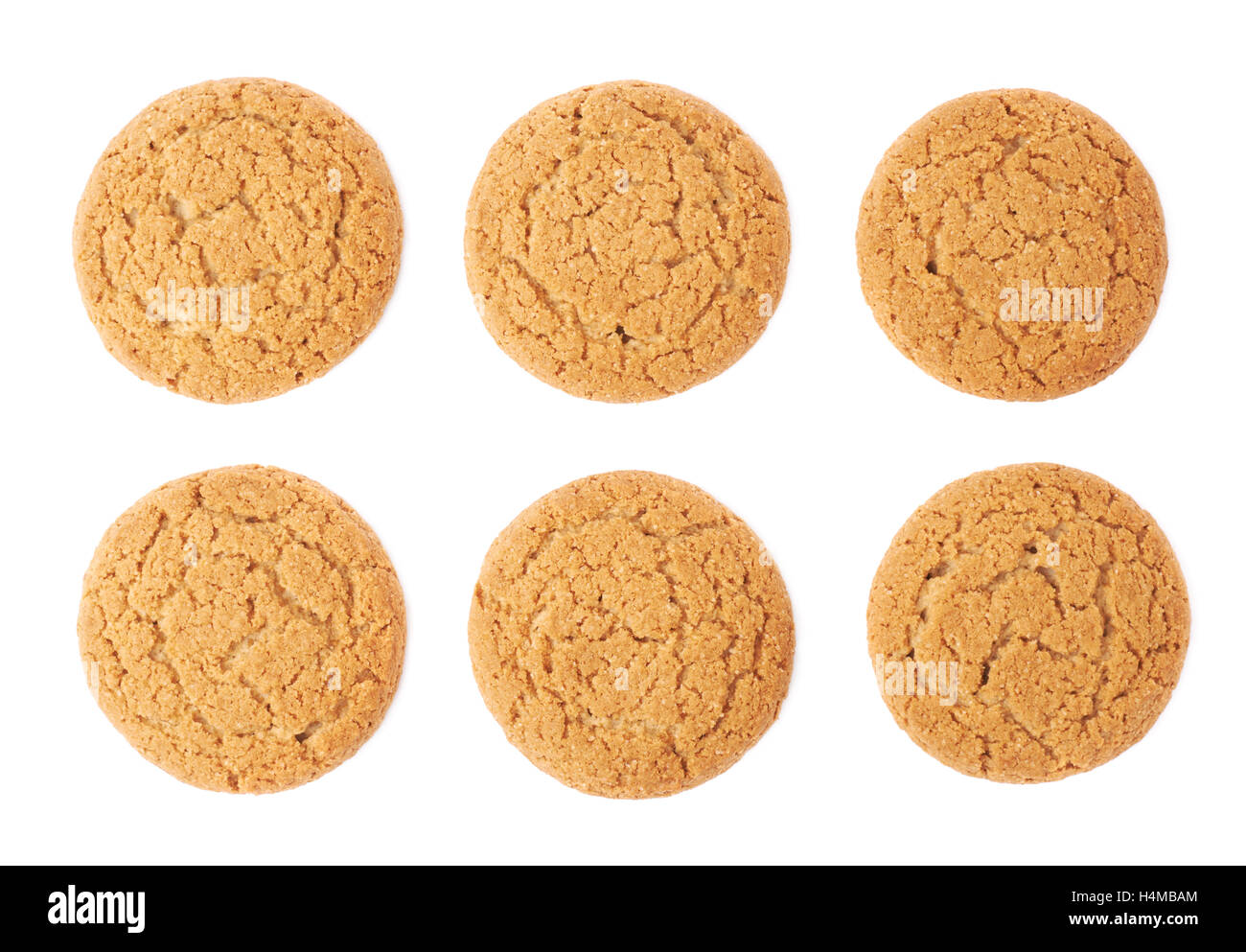 Set of cookies isolated over the white background Stock Photo - Alamy