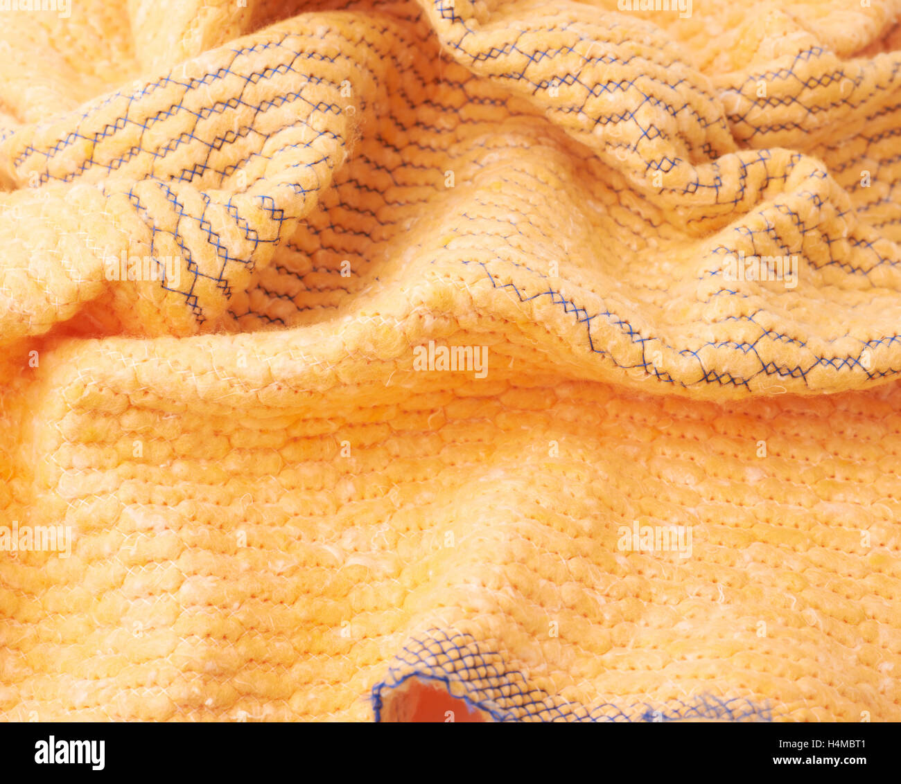 Crumpled towel rag texture as background backdrop Stock Photo - Alamy