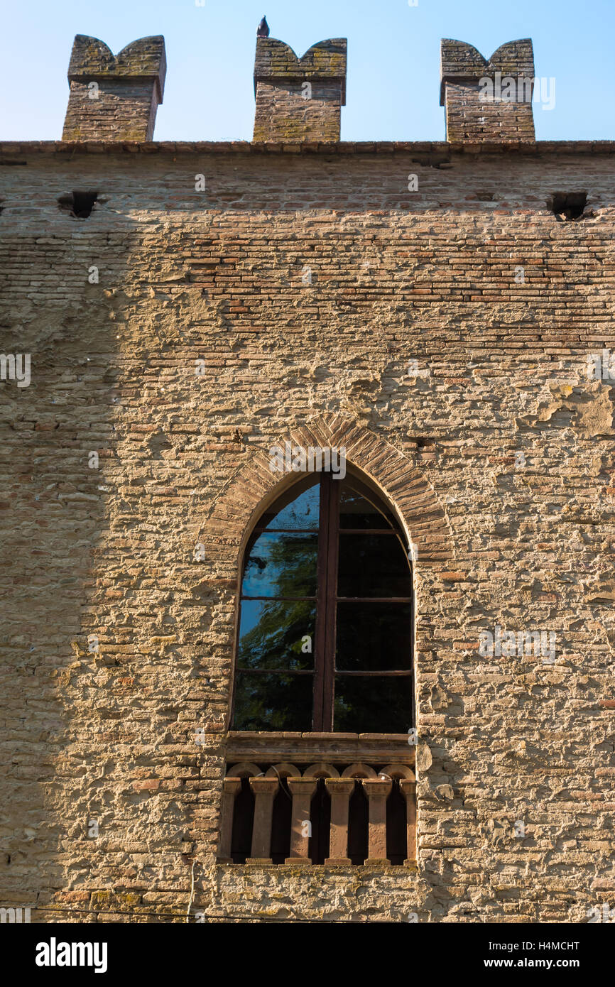 Castle Window in Gothic Architecture in Europe Stock Photo - Alamy