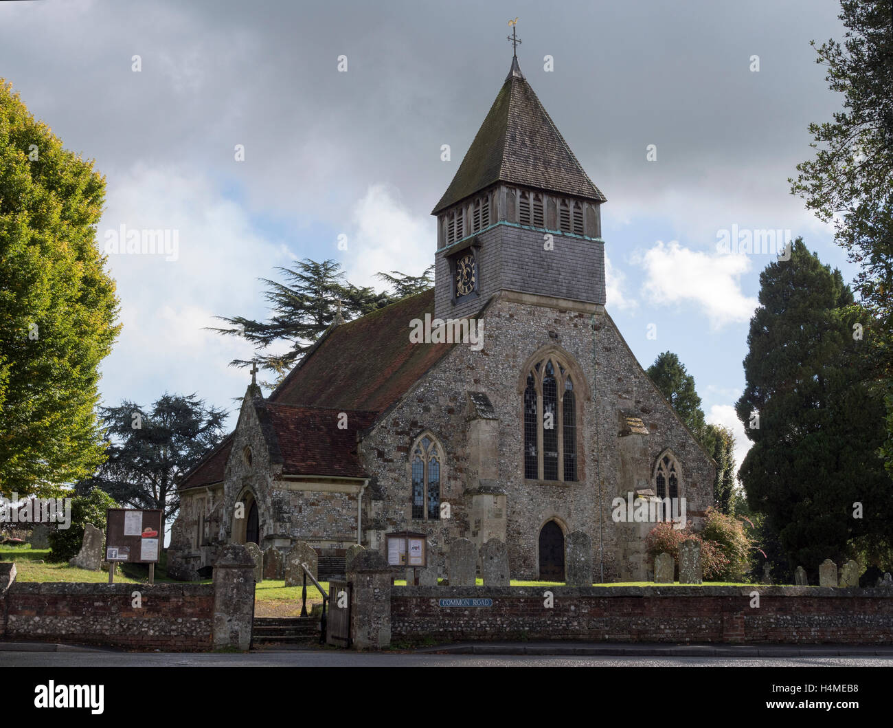 All Saints Church, Whiteparish, Wiltshire, England, UK Stock Photo - Alamy