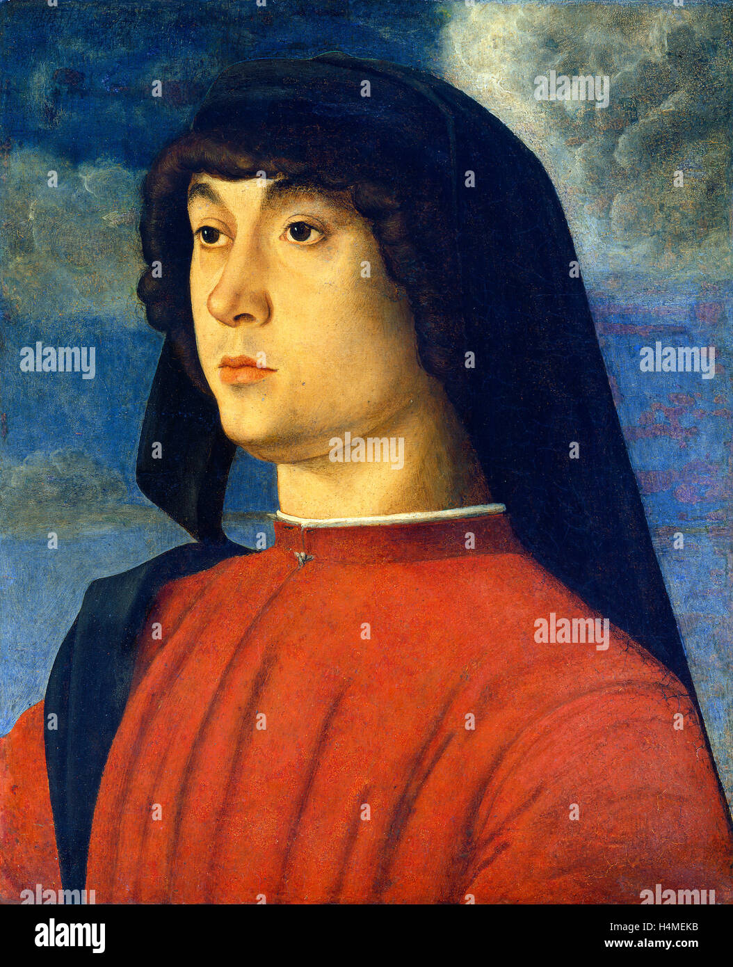 Giovanni bellini portrait young man hi-res stock photography and images ...