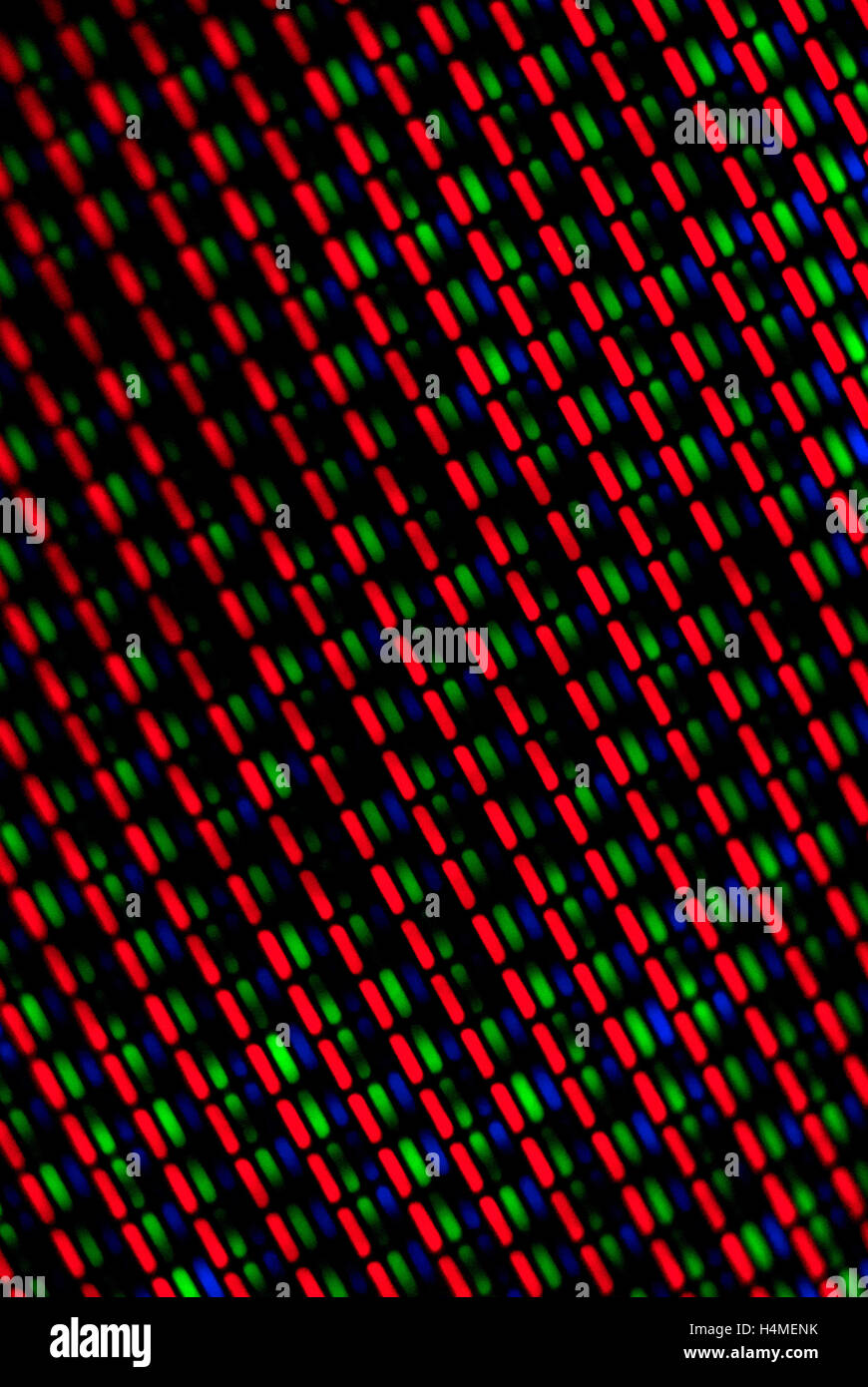 Close up television screen / cathode ray tube Stock Photo - Alamy