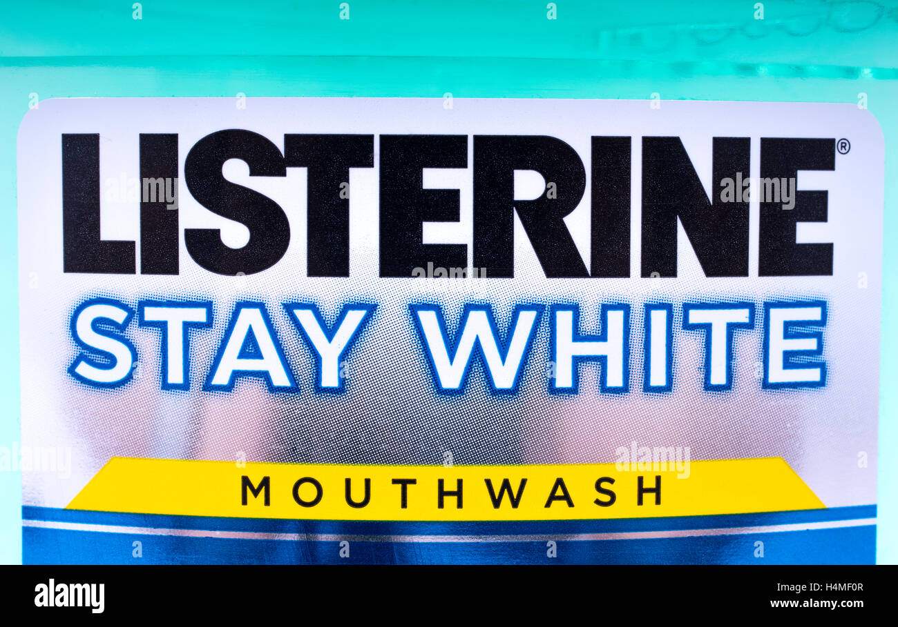 Listerine mouthwash original hi-res stock photography and images - Alamy