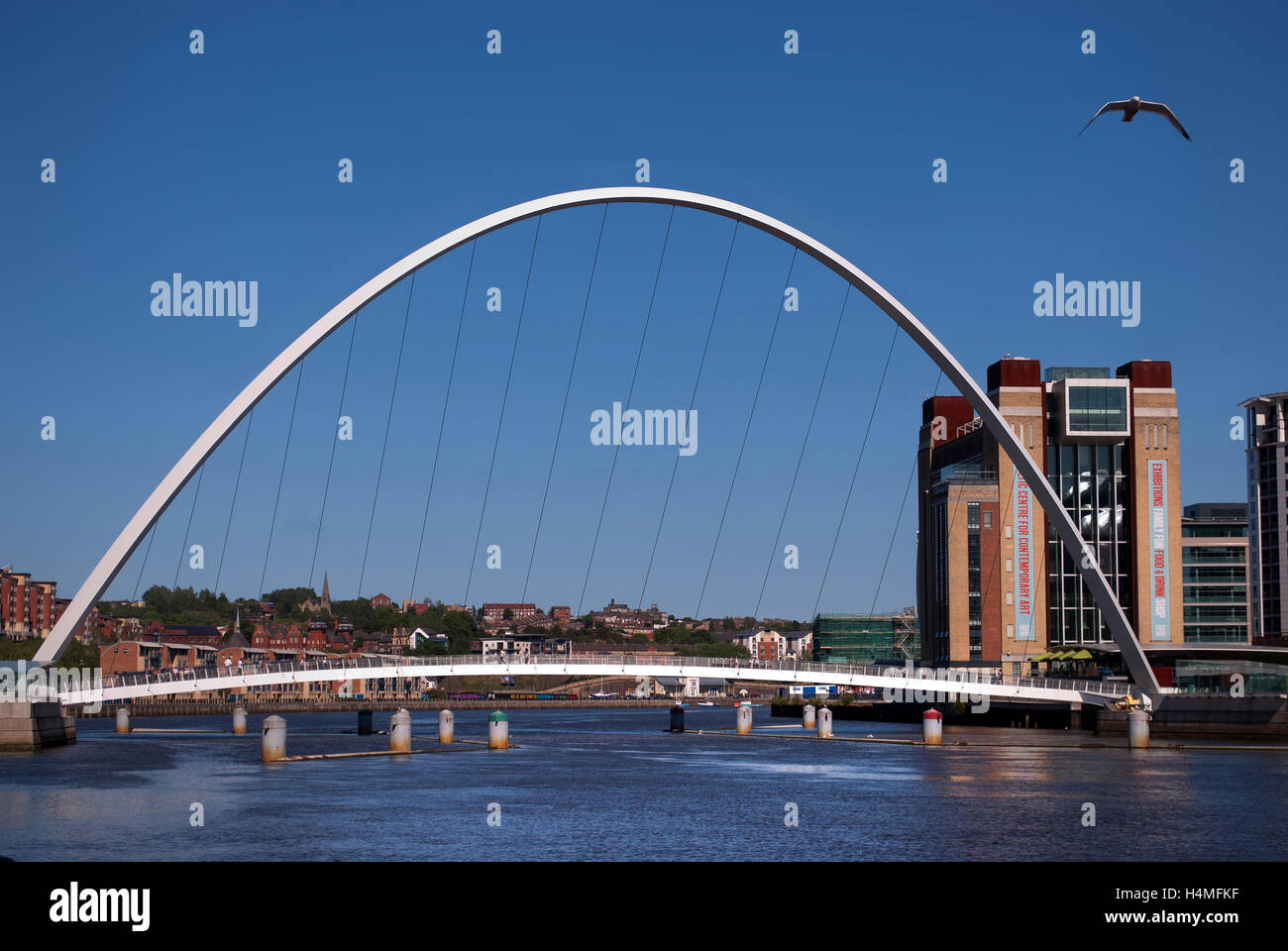 The Millennium Bridge, Newcastle Gateshead, United Kingdom Stock Photo ...