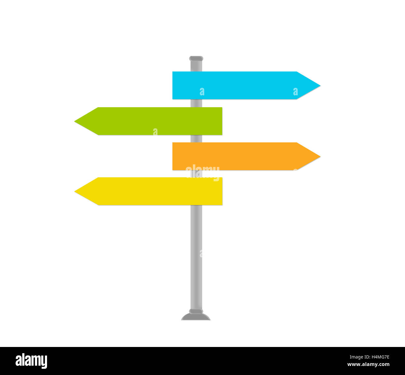 Sign information direction directions map Cut Out Stock Images ...