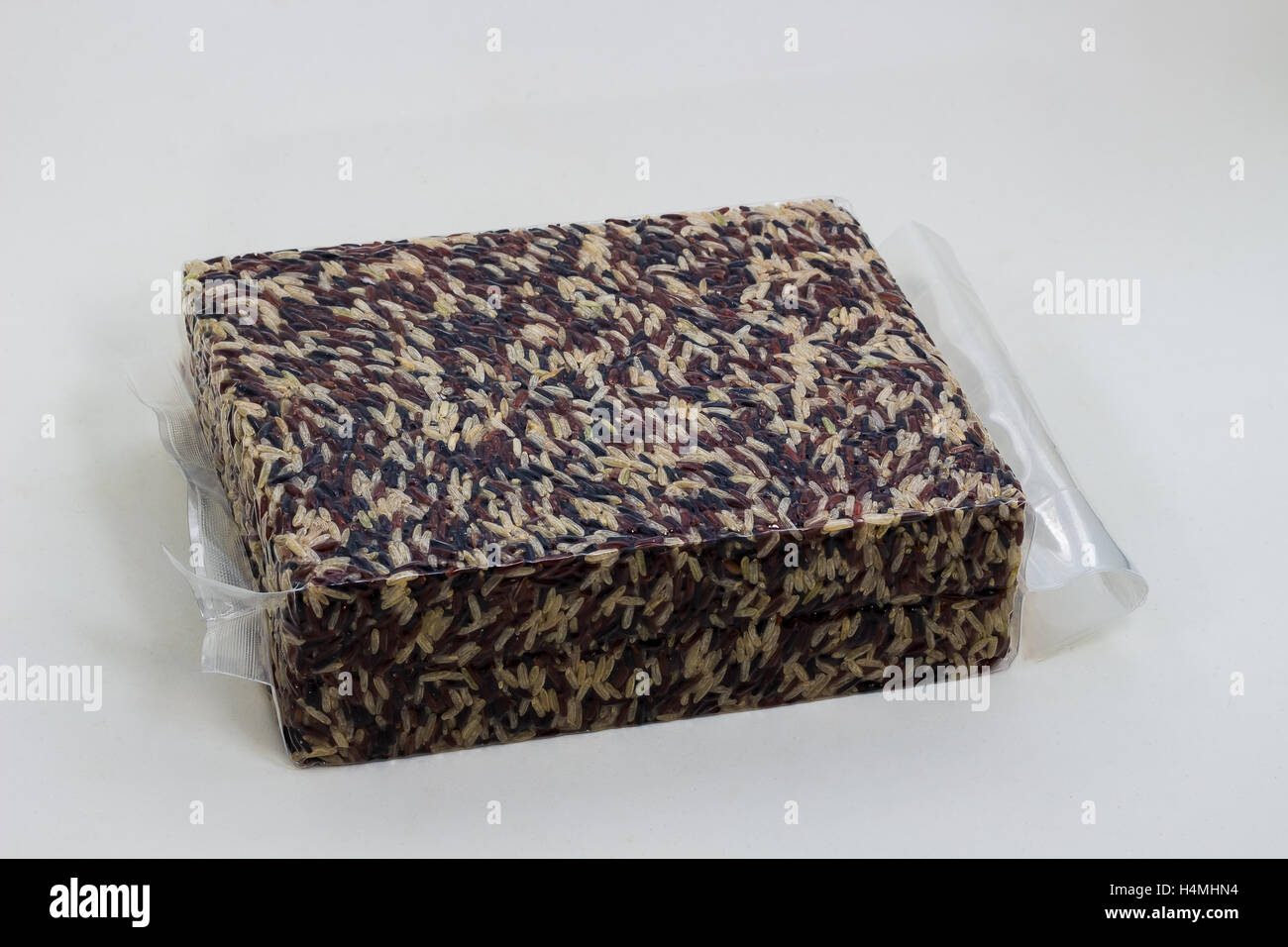 Organic rice in vacuum packaging Stock Photo - Alamy
