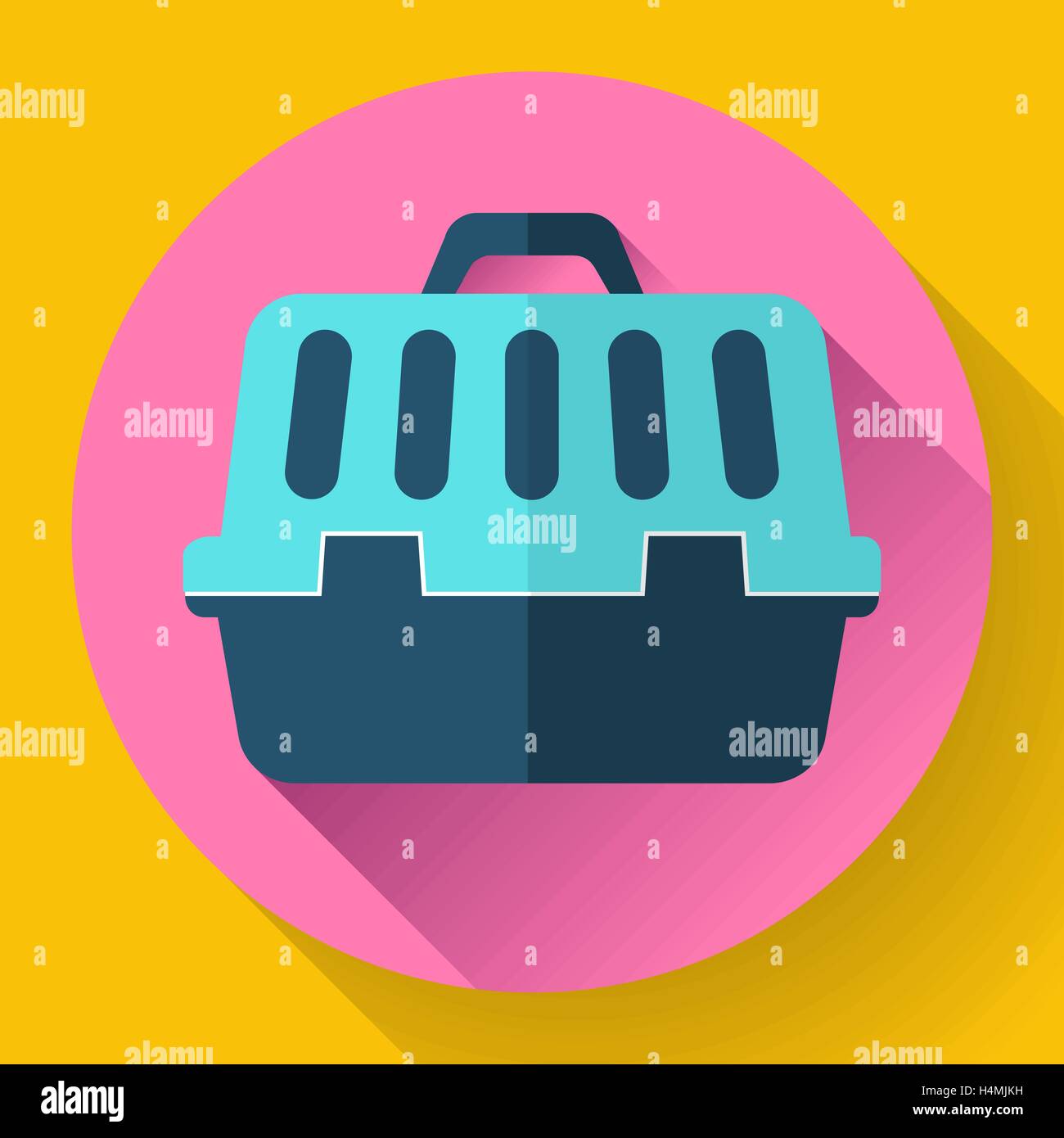 Dog litter box Stock Vector Images - Alamy