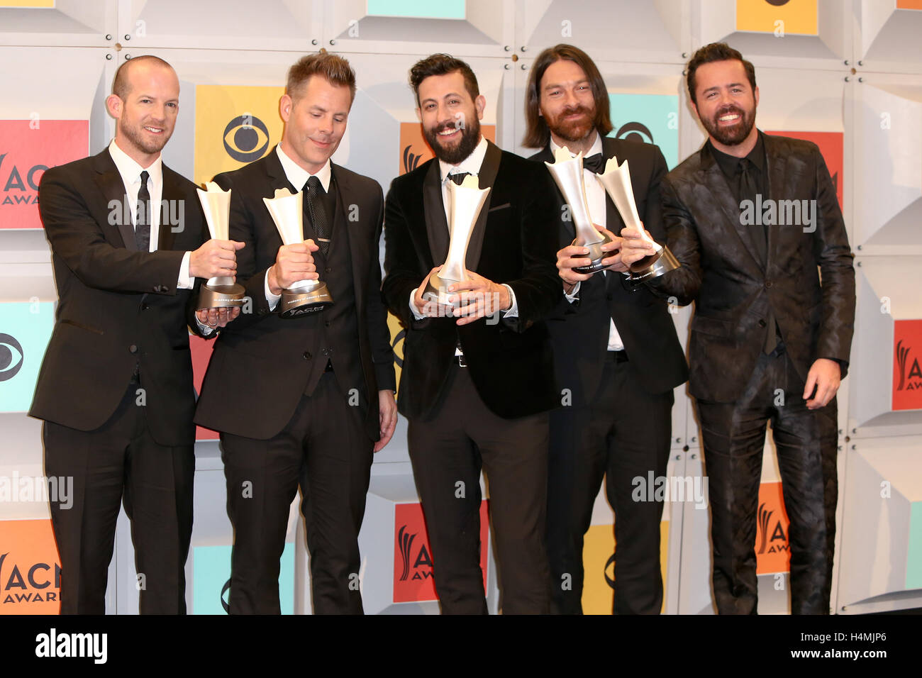 (L-R) Singers Whit Sellers, Trevor Rosen, Matthew Ramsey, Brad Tursi ...