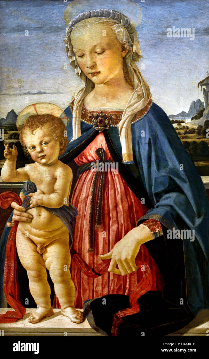 Mary and Child by Pietro Perugino 1446 – 1523) Italian Renaissance ...
