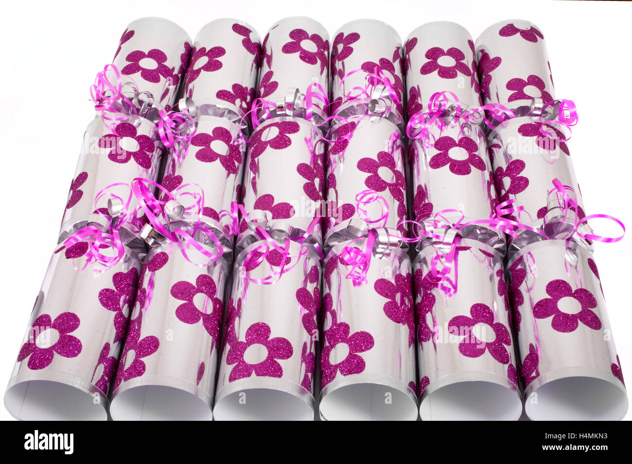 A studio shot of traditional Crackers or otherwise known as Bon Bons ...