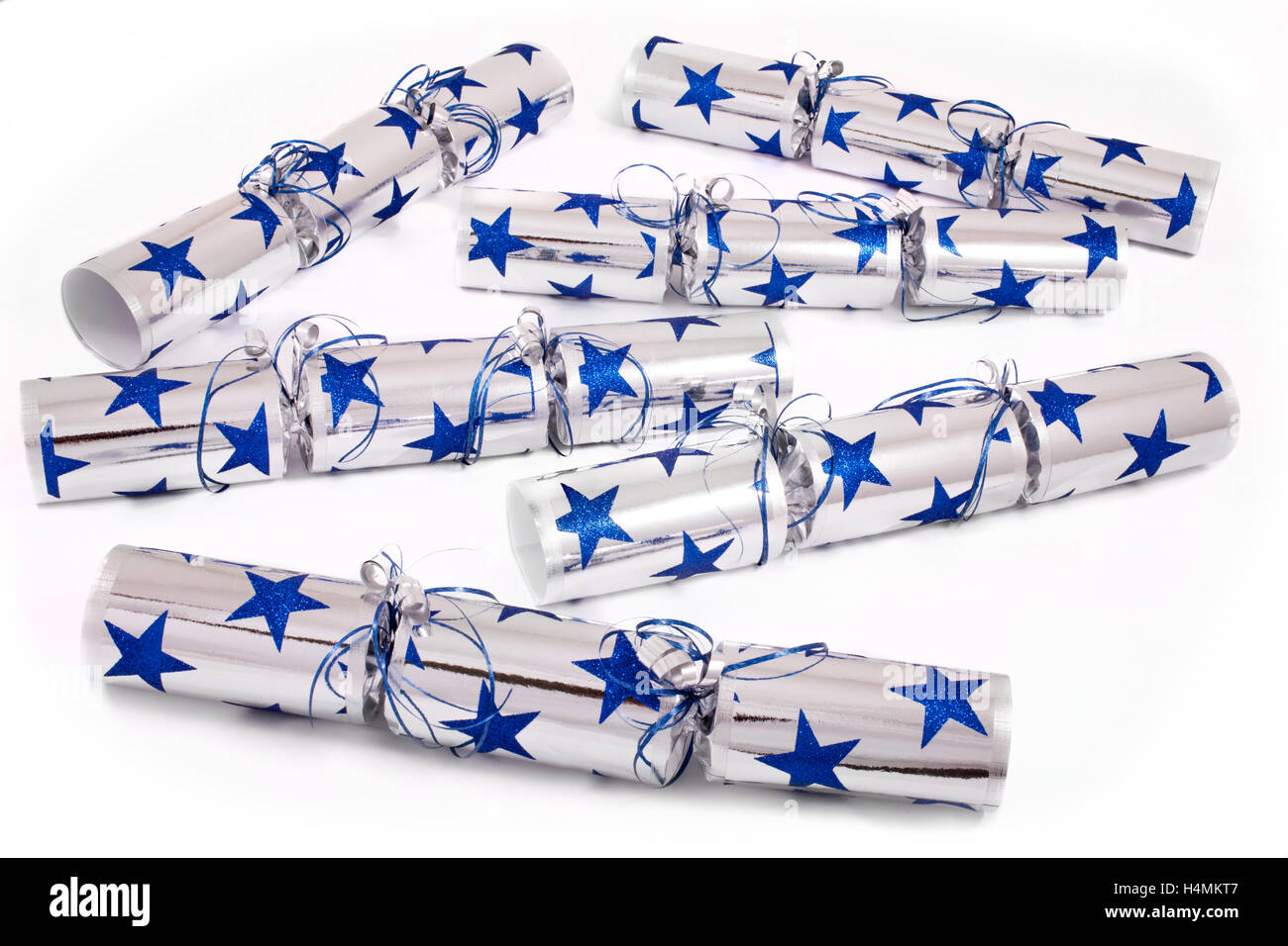 A studio shot of a traditional set of Crackers or otherwise known as ...