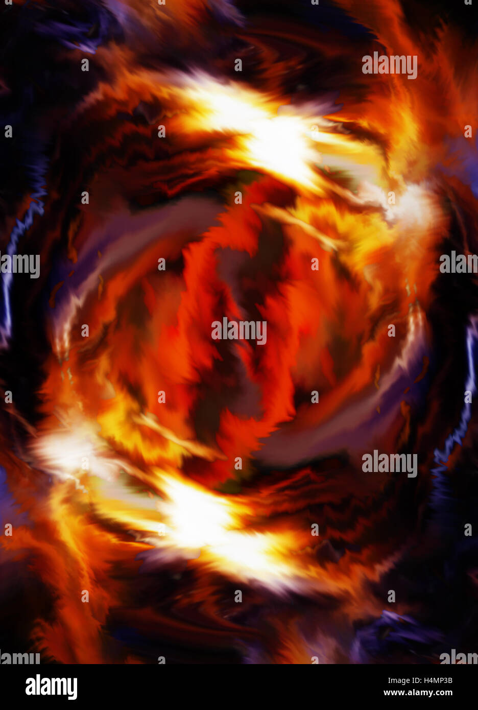 Color abstract background. Lava structure. Computer collage. Earth ...