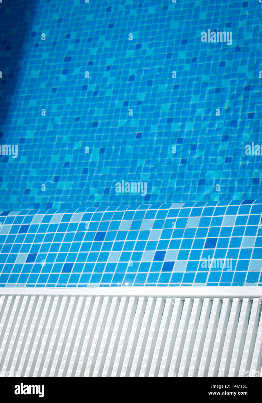 Outdoor swimming pool water on hot summerday in luxury hotel Stock ...
