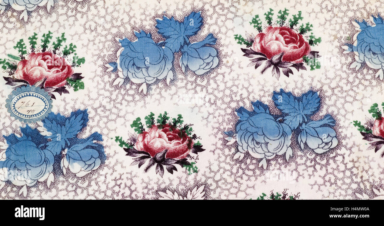 French Fabrics; First Half of the Nineteenth Century; 1800; 1810; 1820 ...
