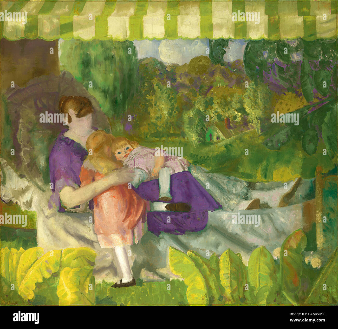 George Bellows, My Family, American, 1882 - 1925, 1916, oil on canvas ...